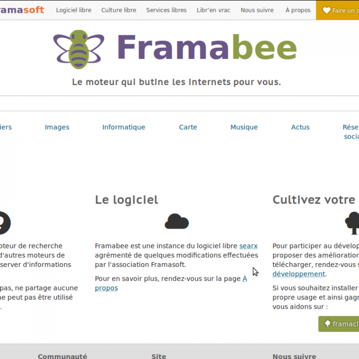 framabee – Framablog