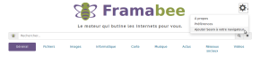 Framabee, le (méta-)moteur qui va vous butiner le web ! – Framablog