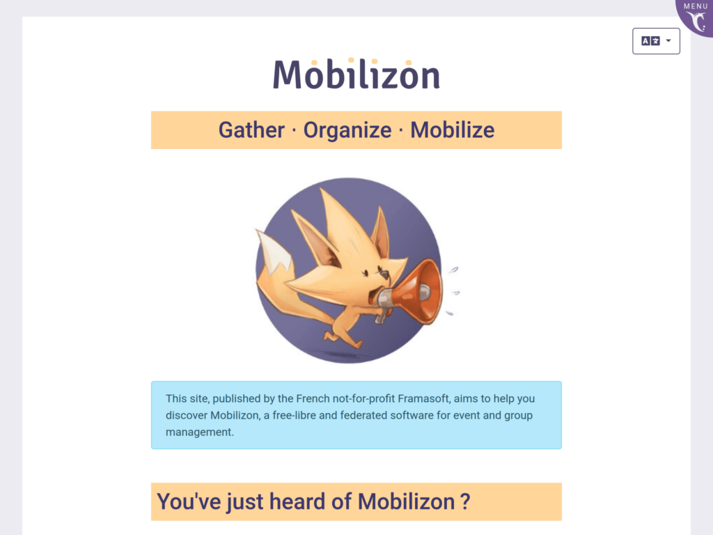 [Photo Novel] Guided tour of Mobilizon – Framablog