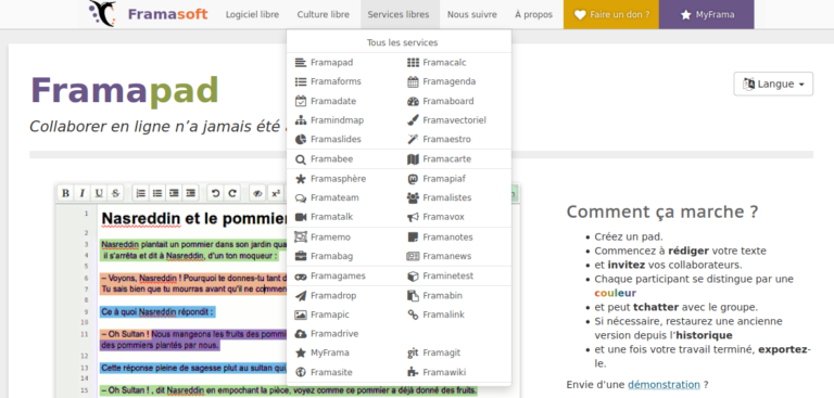 S’y retrouver dans le framabazar, nous parler, nous soutenir : édition 2020 – Framablog