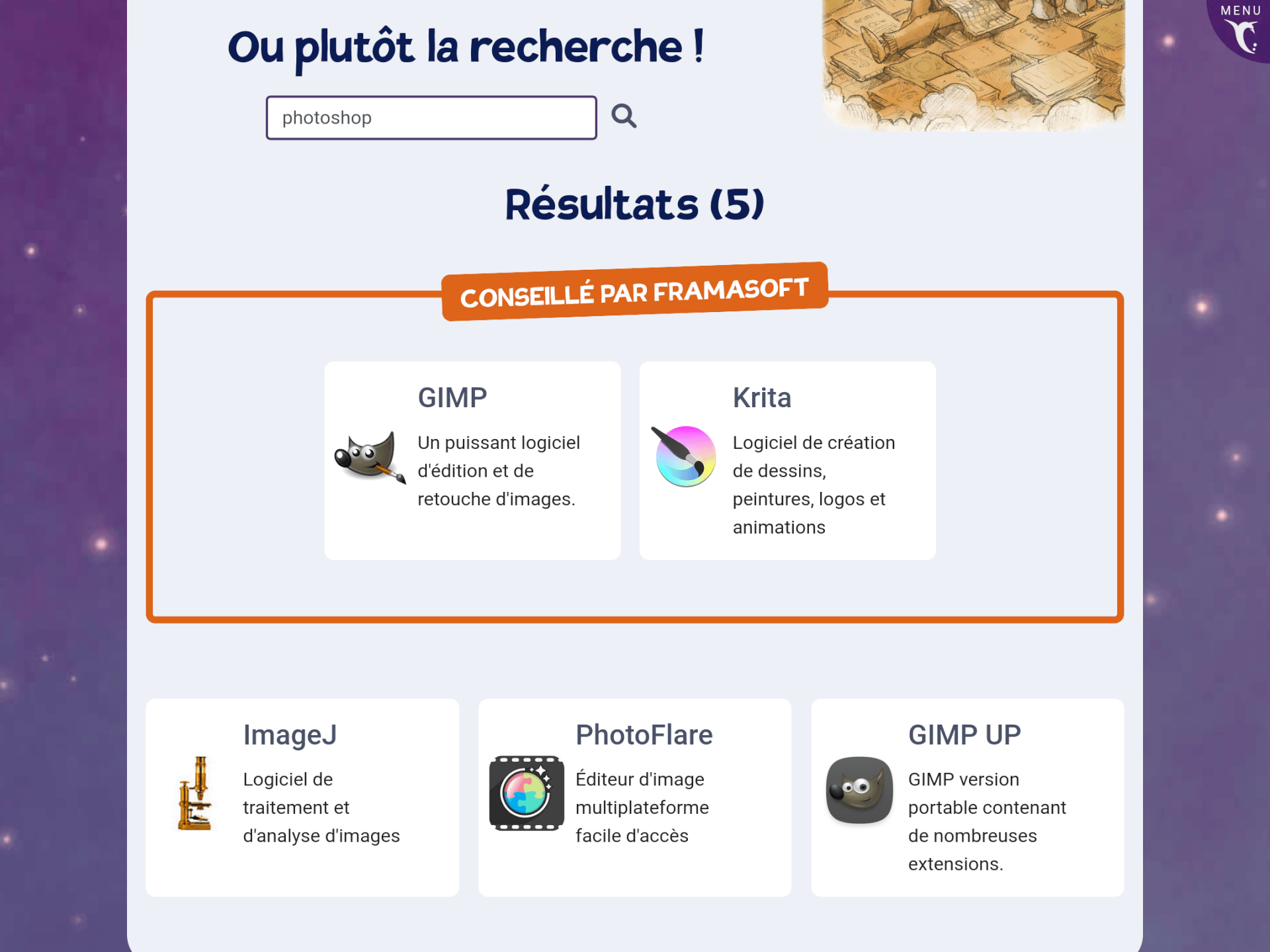 Offrez le cadeau du logiciel libre, avec Framalibre ! – Framablog