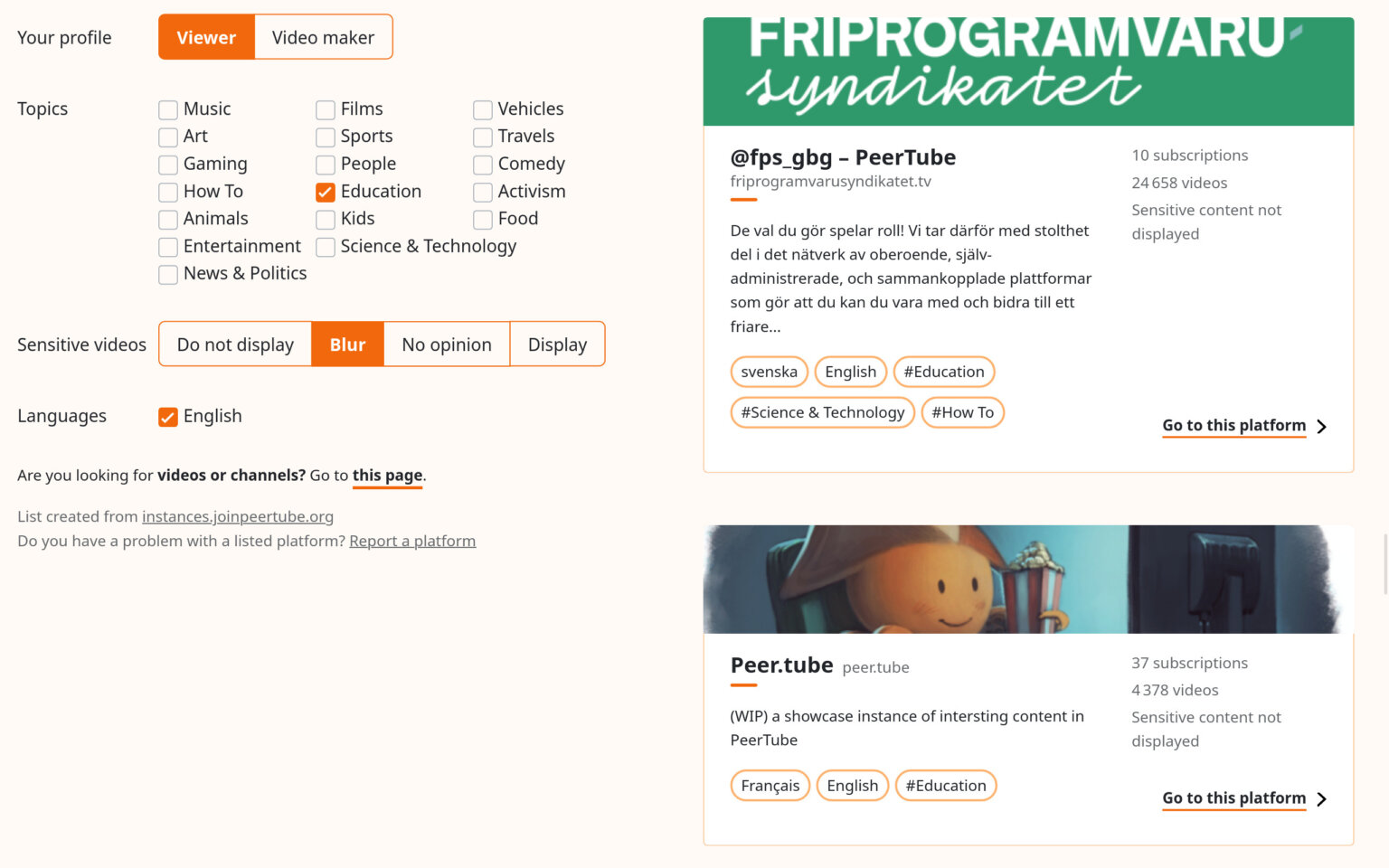 PeerTube v7: offer a complete makeover to your video platform! – Framablog